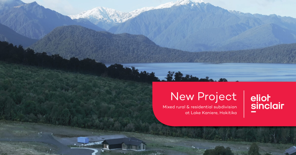 Mixed rural and residential subdivision in Hokitika | full project | Eliot Sinclair